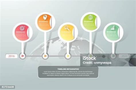 워크플로 레이아웃 다이어그램 번호 옵션 시간 표시 막대 또는 중요 시점 프로젝트 디자인 비즈니스 개념 Infographic 서식 파일을 사용할 수 있습니다 0명에 대한 스톡