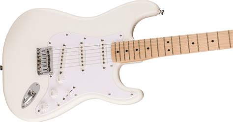 Squier Sonic Stratocaster Ht Arctic White Str Shape Electric Guitar