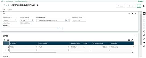 how to create purchase requisitions in sage x3 consultingbord
