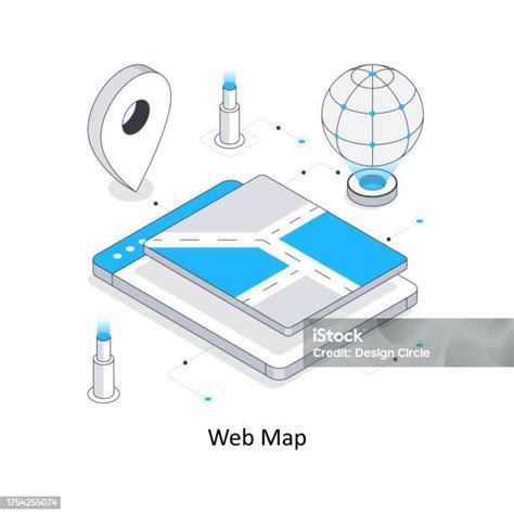 웹 맵 아이소메트릭 스톡 일러스트레이션 Eps 파일 0명에 대한 스톡 벡터 아트 및 기타 이미지 0명 내비게이션 등측