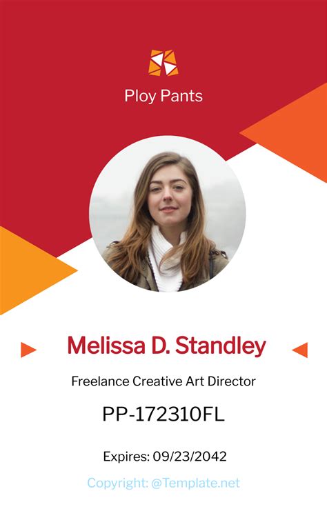 Pany Id Card Psd Templates Free