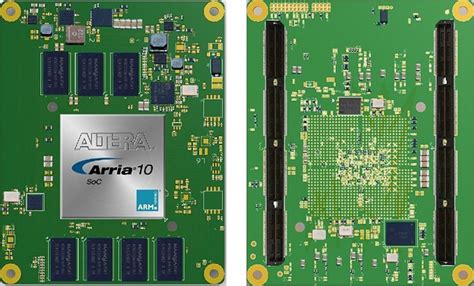 Armfpga Module Runs Linux On Arria 10 Soc