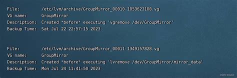 lvm raid（逻辑磁盘 阵列）创建删除恢复 for linux lvm raid1 csdn博客