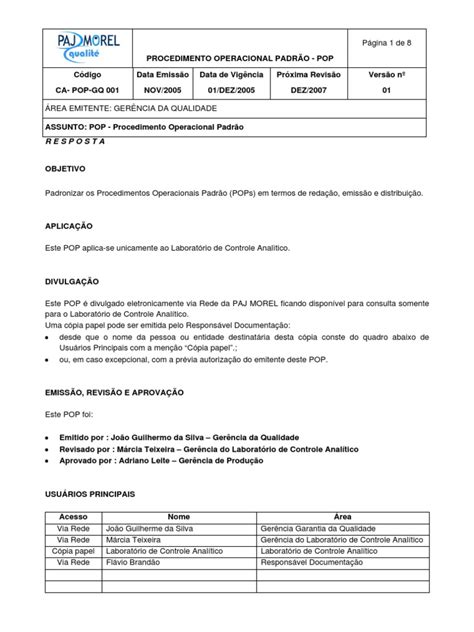 Modelos De Pop Para Laboratório Analítico Pdf Computação E