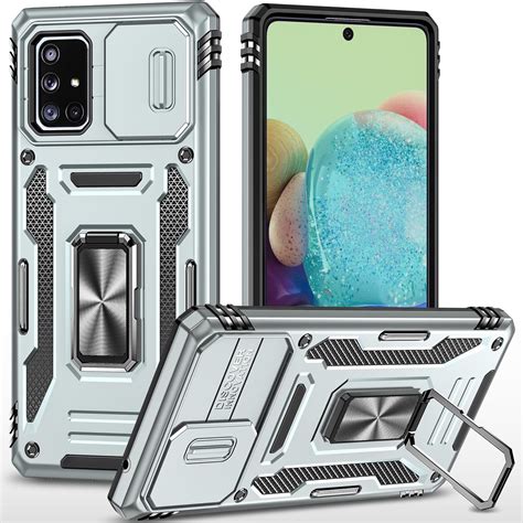 Pushimei For Galaxy A71 5g Case Military Grade Heavy Duty