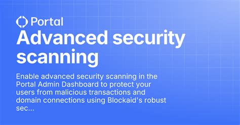 Advanced Security Scanning Portal Developer Docs