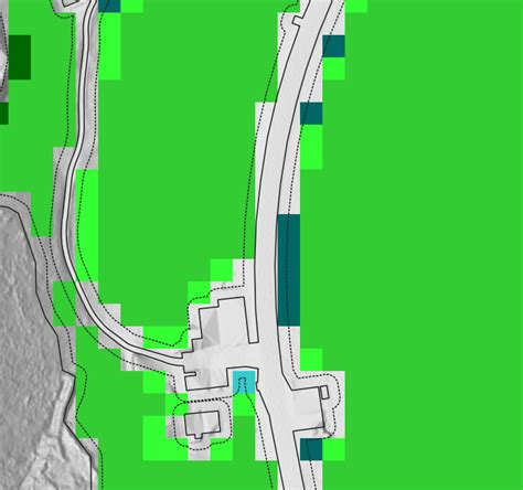 Qgis Clipping Raster With Vector Getting All Touching Pixels Geographic Information Systems
