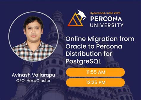 Hyderabad Oracle Dbas Developers It Leadership Database Migration Avinash Vallarapu Avi