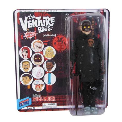 The Venture Bros Killinger 8 Inch Action Figure Not Mint
