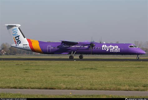 G Prpa Flybe Bombardier Dhc 8 402q Dash 8 Photo By Bram Steeman Id 688669