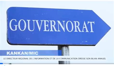 Kankan Mic Le Directeur RÉgional De Linformation Et De La