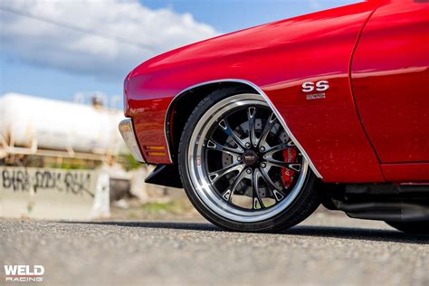 Chevrolet Chevelle Ss Belmont Gloss Black… Weld Racing Wheels