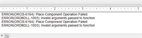 Cis Database Configuration Error PCB Design PCB Design IC Packaging Allegro X Cadence