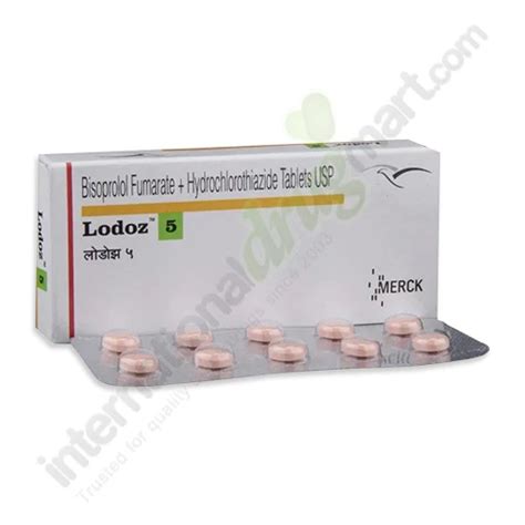 Buy Bisoprolol Hydrochlorothiazide 5mg 625mg Tablets Idm