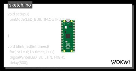 Led Blink Wokwi Esp32 Stm32 Arduino Simulator