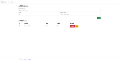 GitHub Tayfunyilmaz Ortalamatik Mvc Db