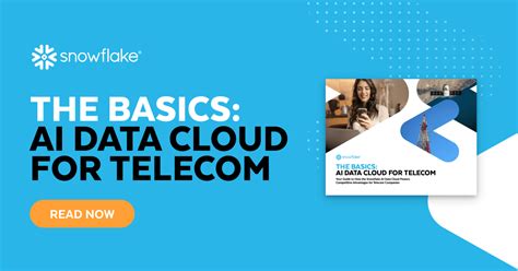 The Basics Ai Data Cloud For Telecom Snowflake