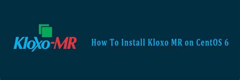 How To Install Kloxo MR On CentOS WPcademy