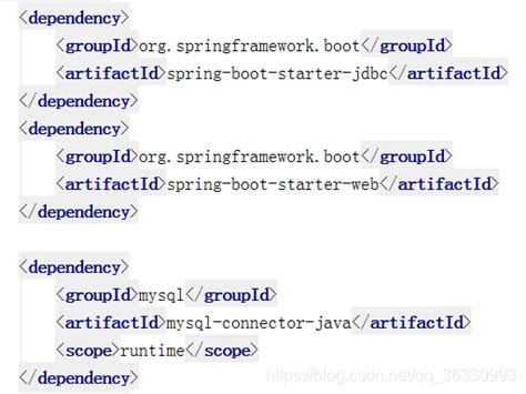 使用springboot连接mysql数据库，快速上手springboot使用mysql Csdn博客