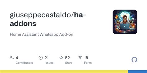 GitHub Giuseppecastaldo Ha Addons Home Assistant Whatsapp Add On