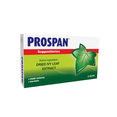 Prospan Suppositories 10s Raf Pharmacy