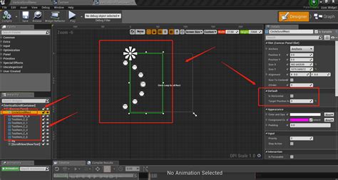 Umg Circle Loop Scroll Rect