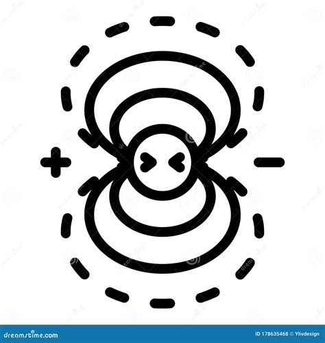 Electromagnetic Field Icon Outline Style Stock Vector Illustration Of Currents Field 178635468 Electromagnetic Field Icon Outline Style Stock Vector Illustration Of Currents Field 178635468