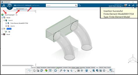 Cfd Lesson 4 Solidworks Duct And 3dexperience Fluid Scenario Creation Part 1