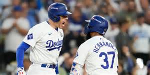 Teoscar Hernández Freddie Freeman Homer Back To Back In World Series Game 2