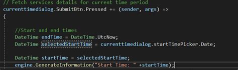 Fetch Selected Datetime From A Widget In Interactive Ui Dataminer Dojo