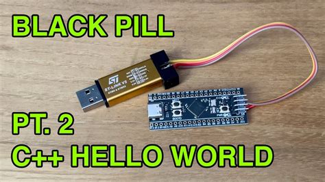 Stm32f Black Pill Tutorial 2 C Hello World Stm32 Cube Ide On Mac Youtube