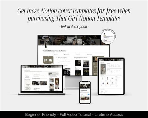 Notion Cover Aesthetic Canva Template Editable Notion Banner Etsy