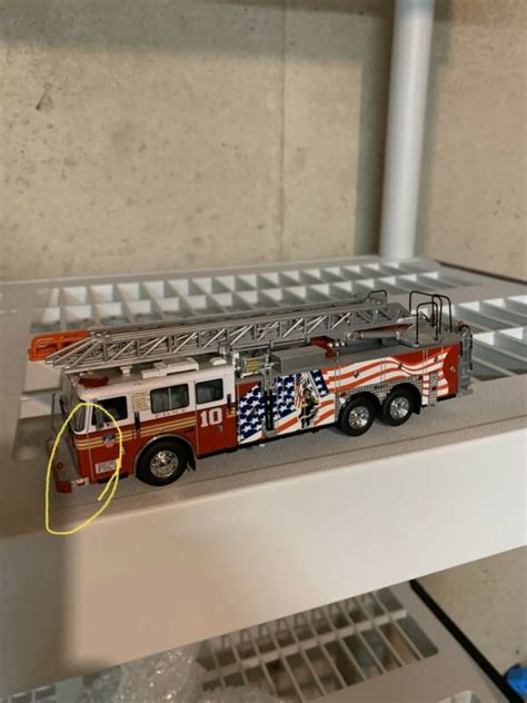 CODE COLLECTIBLES FDNY Ladder Please See Description Photos For Condition Antique