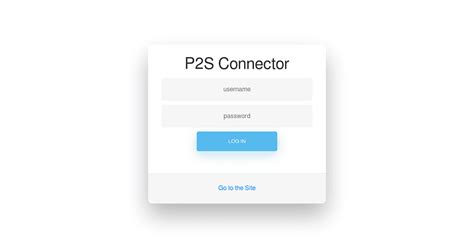 P2s Connector Codesandbox