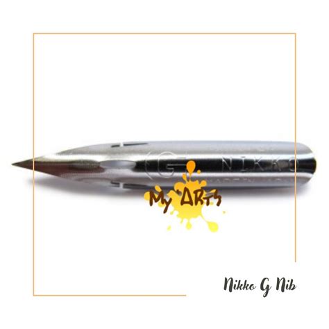 Nikko G Nib For Calligraphy Comic Pen The Best Beginner Nib Myarts