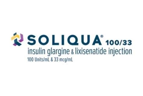 Soliqua® 10033 Insulin Glargine And Lixisenatide Injection 100 Units