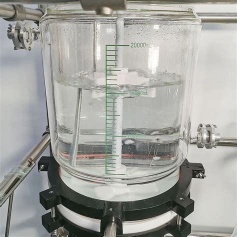 50 60 Borosilicate Glass Jacketed Filter Reactor For Industrial Max