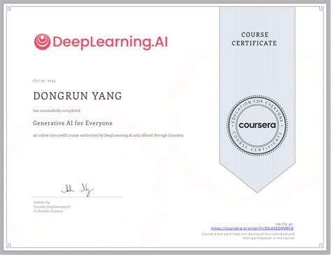 Dongrun Yang On Linkedin Generativeai Deeplearningai Aiforeveryone
