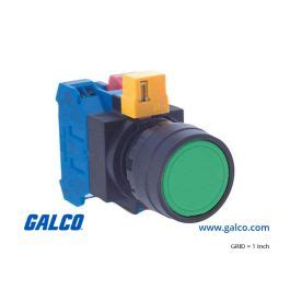 HW1B M1F20 G IDEC Pushbutton Non Illuminated