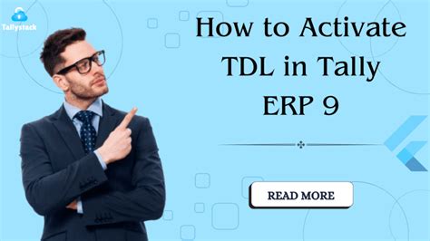 How To Activate Tdl In Tally Erp 9 Tdl In Tally Tallystack