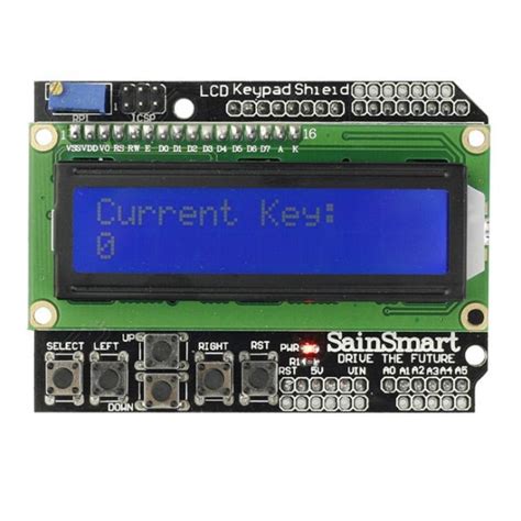 Sainsmart Leonardo R3 Lcd 1602 Keypad For Arduino Compatible 3d