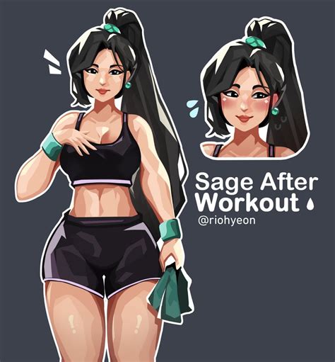 Sage Valorant Drawn By Riohyeon Danbooru