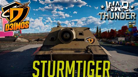 War Thunder Sturmtiger 380mm Youtube