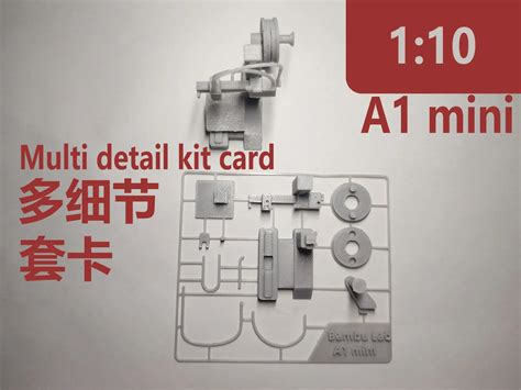 【detailed Version】a1 Mini Model Kit Assemblable Toy Highly Detailed By Proportion Precise