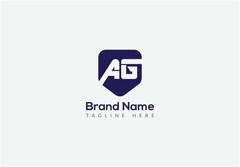 Abstract Modern Ag Logo Design Template 15118467 Vector Art At Vecteezy