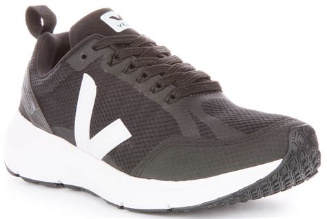 Veja Condor 2 In Black White For Men Lace Up Running Trainers