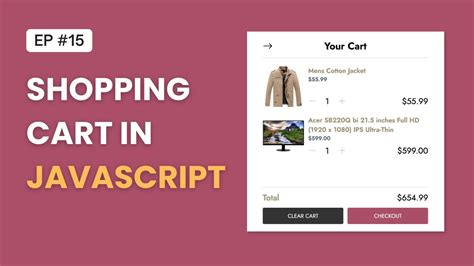 Создайте динамическую корзину покупок для электронной коммерции на сайте Create A Dynamic E