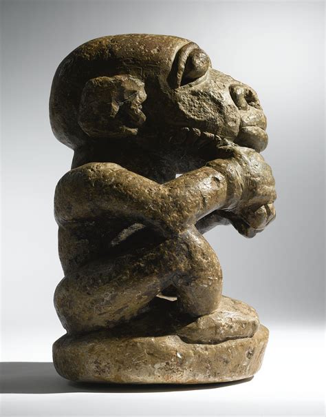 Sapi Stone Figure Nomoli Sierra Leone Lot African Art Sierra