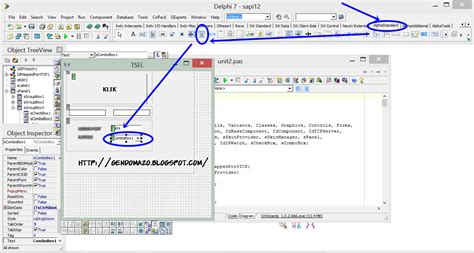 Cara Membuat Inject Dua Host Dengan Combobox Dengan Delphi7 Gendo Mazo