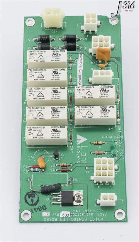28148 Lam Research Pcb Hoist Controller Board Parts 810 802205 002 J316gallery